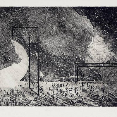 Reflecting Rocks - Arthur Boyd - Steven Print Gallery